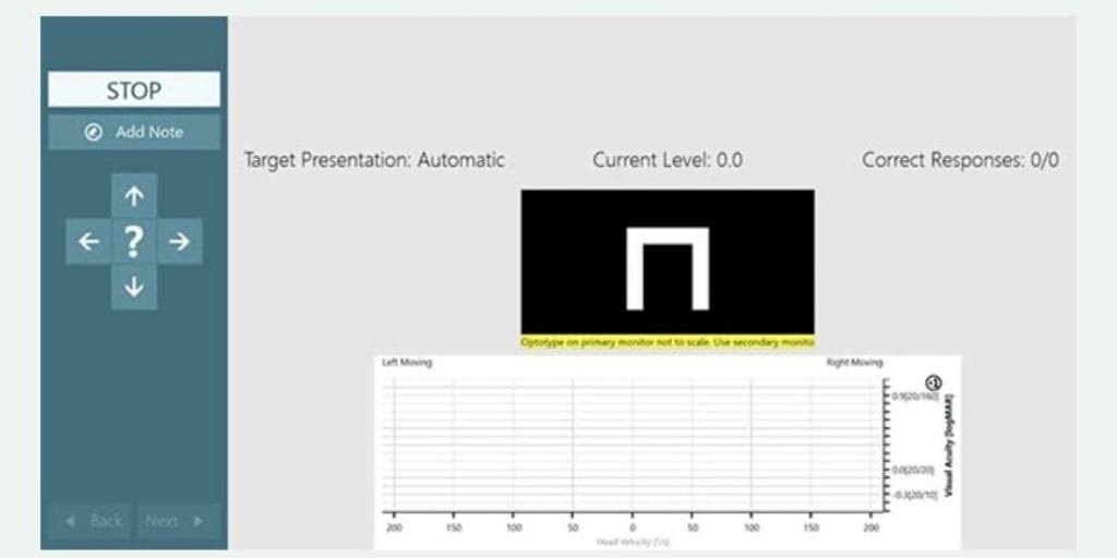 Dynamic Visual Acuity Test (DVA) | Akdeniz Vertigo Merkezi